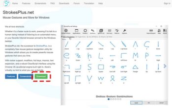「StrokesPlus.net」PC作業効率が圧倒的に向上するマウスジェスチャーソフト - PCデスク周り・ガジェットのレビュー、リモートワーク情報 | リモライフ